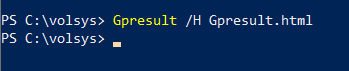 GPResult /H – Active Directory – Cyber Security