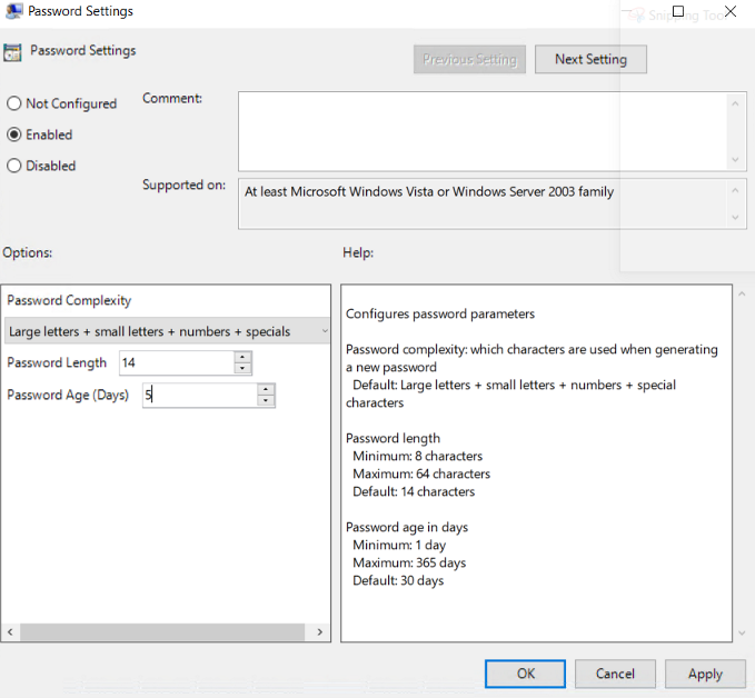 Local Administrator Password Solution LAPS – Active Directory – Cyber ...