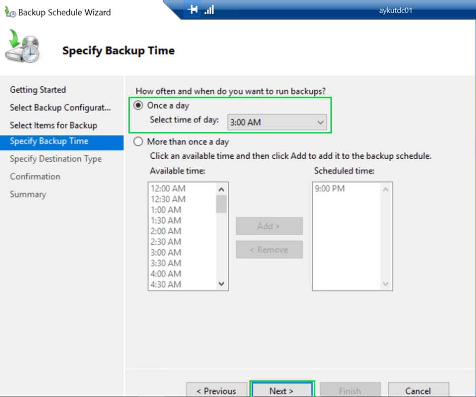 Windows Server Backup Kurulumu Active Directory Active Directory Cyber Security