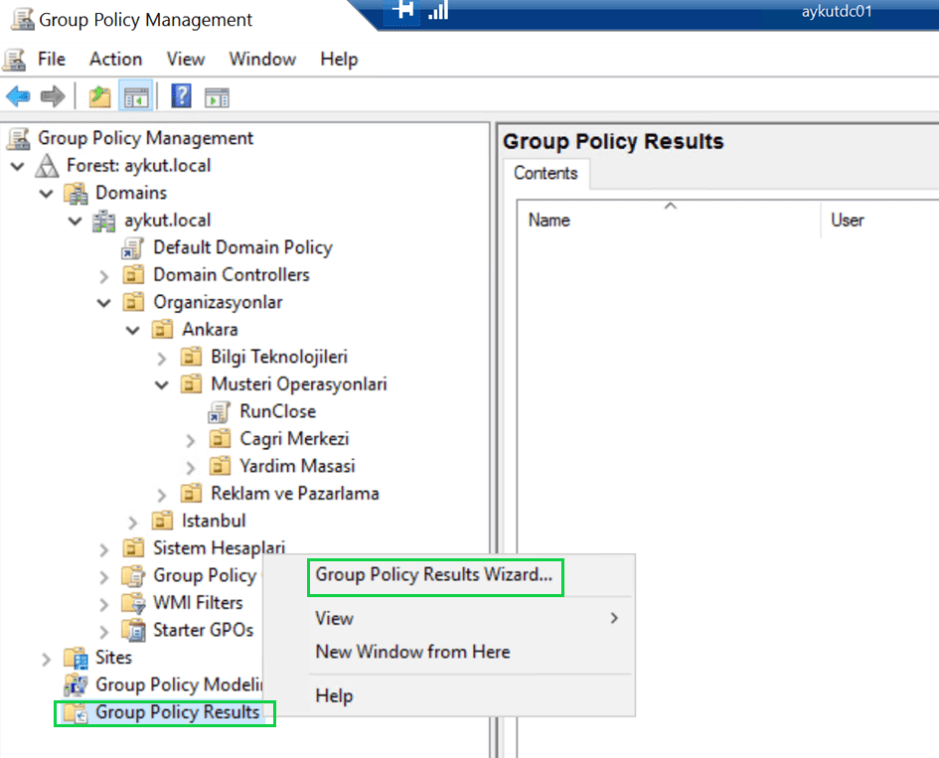 Group Policy Management (GPO) – Active Directory – Cyber Security