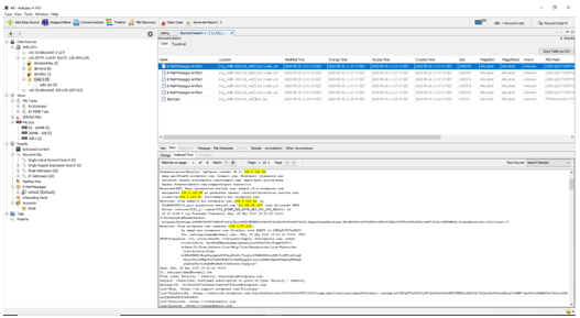 E01 Viewer Forensics Analysis Tool – Active Directory – Cyber Security