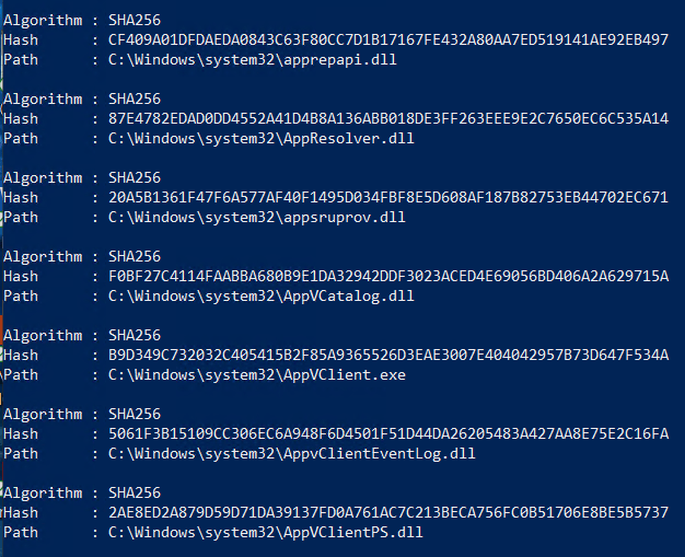 GET File Hash – Active Directory – Cyber Security