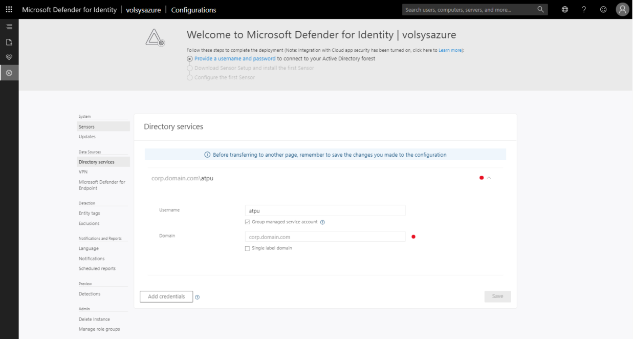 Microsoft Defender for Identity Kurulumu – Active Directory – Cyber ...