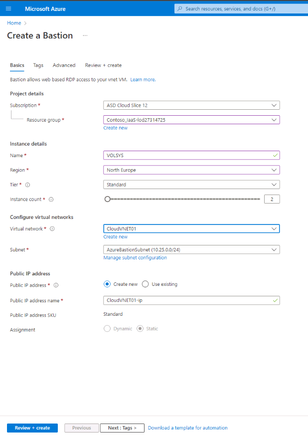 Azure Bastion – Active Directory – Cyber Security