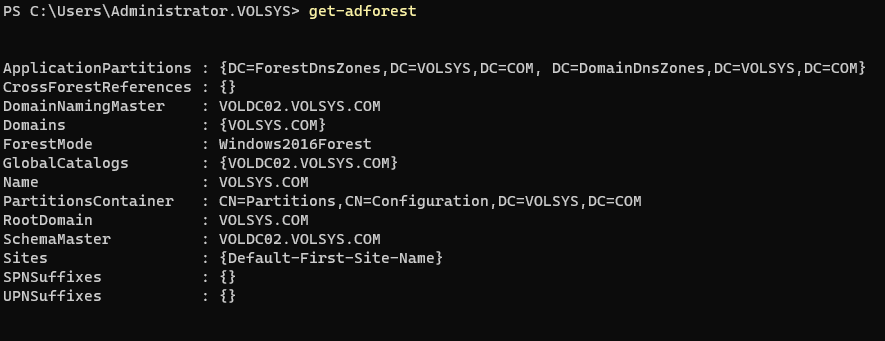 Windows Server 2025 Active Directory FFL – DFL RollBack – Active ...