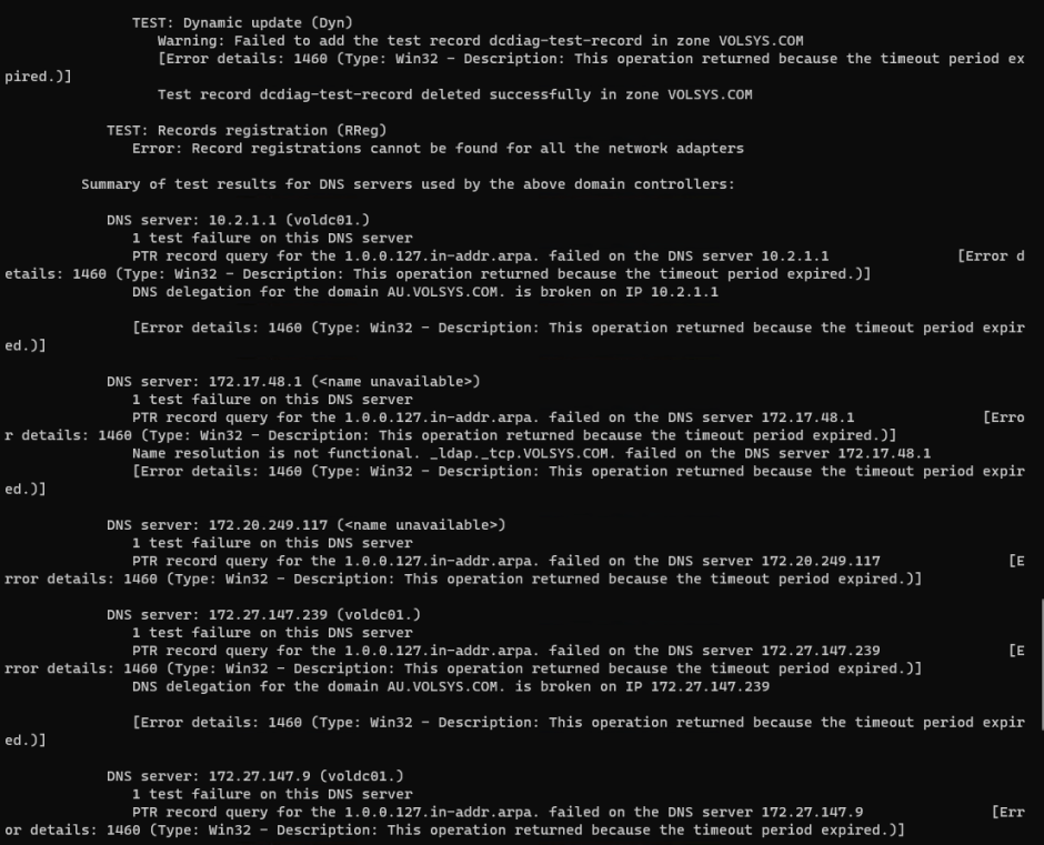 Dcdiag ile DNS’i Kontrol Etmek – Active Directory – Cyber Security