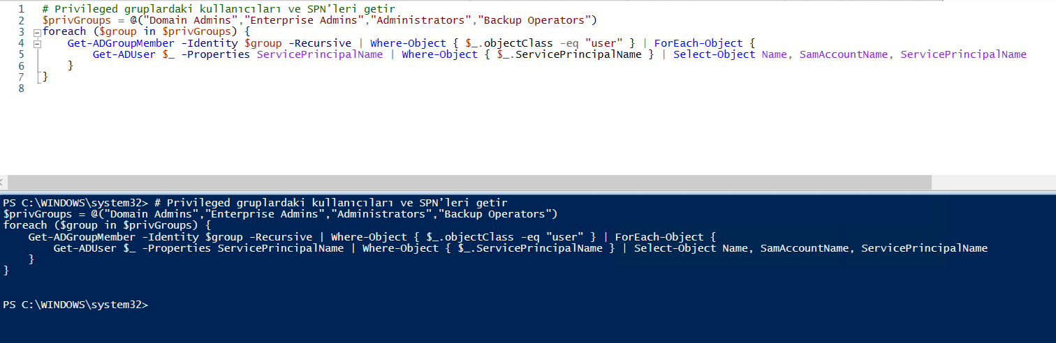Privileged Account Configured with Spn – Active Directory – Cyber Security